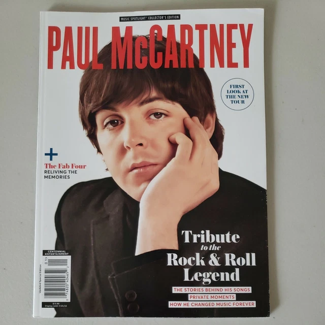 PAUL MCCARTNEY 2022 TRIBUTE TO THE ROCK & ROLL LEGEND. COLLECTOR'S ...