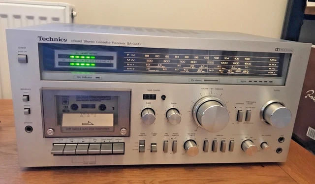 TECHNICS SA-370S INTEGRATED Receiver Amplifier With Phono Input ...