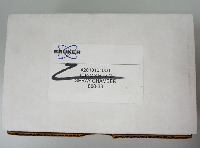 VARIAN BRUKER 810 820 Glass Expansion ICP-MS Quartz Spray Chamber ...
