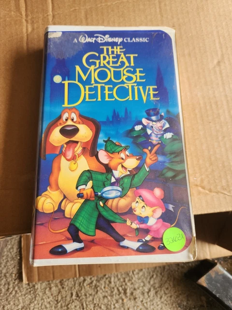 WALT DISNEY CLASSIC ""The Great Mouse Detective"" VHS **Diamante Nero ...