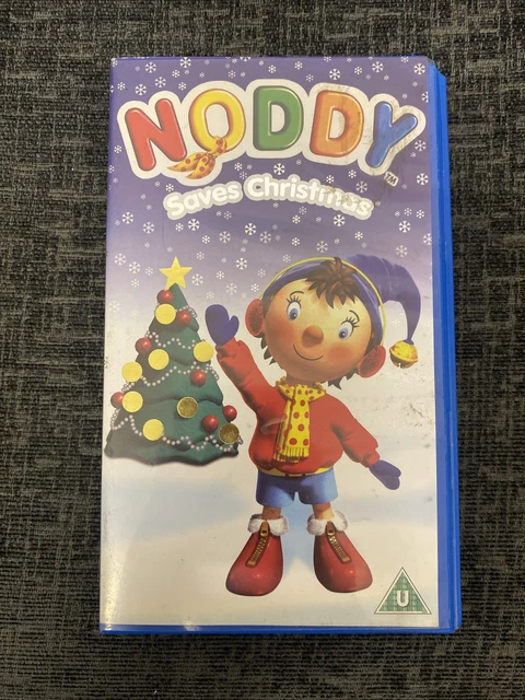 NODDY - NODDY Saves Christmas VHS Video Tape Cassette Vintage Childrens ...