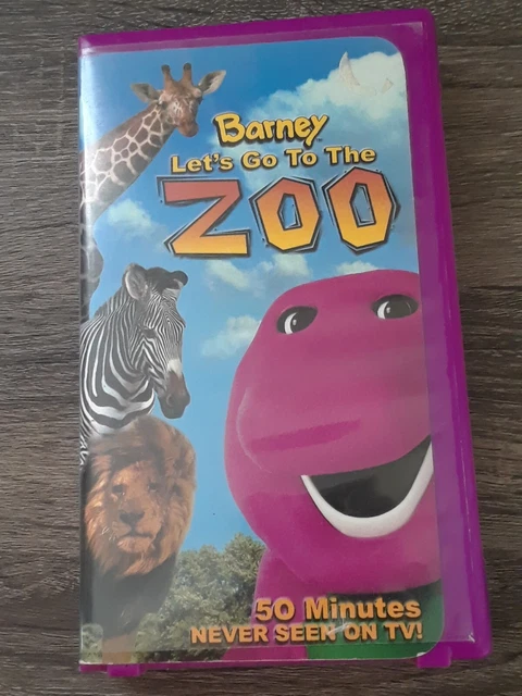 BARNEY - LETS Go to the Zoo (VHS, 2001) EUR 4,00 - PicClick FR