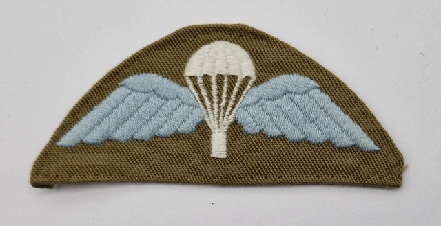 ORIGINAL 1960S BRITISH Army Parachute Regiment Jump Wings Embroidered ...