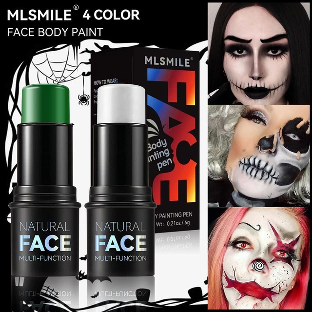 FACE PAINT STICK Grease Waterproof Body Paint Stick Skull SFX For ...