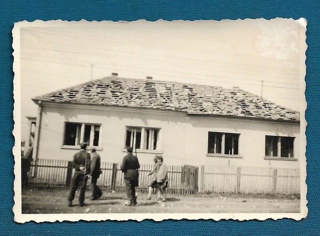 BOMBING 1941. WAR in Croatia WW2, vintage photo ! EUR 17,48 - PicClick IT