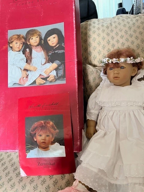 BOXED ANNETTE HIMSTEDT "LILIANE" Puppen Kinder Doll 1991 (66cm) £100.00 ...