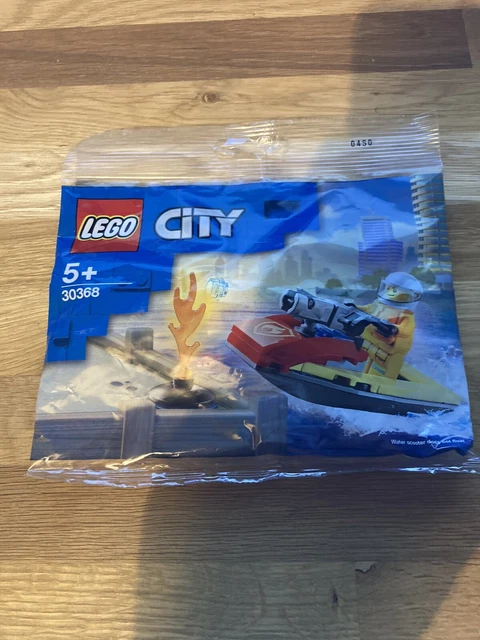 LEGO CITY 30368 Fire Rescue Water Scooter With Minifigure Polybag New ...