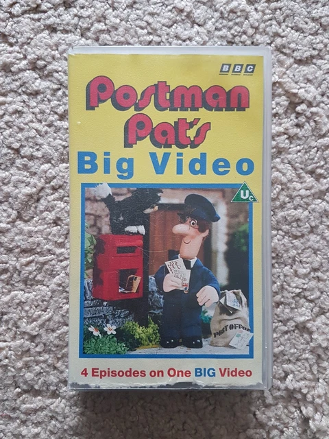 BBC POSTMAN PAT Big Video Vhs Video Vintage Childrens Video Rare £9.99 ...