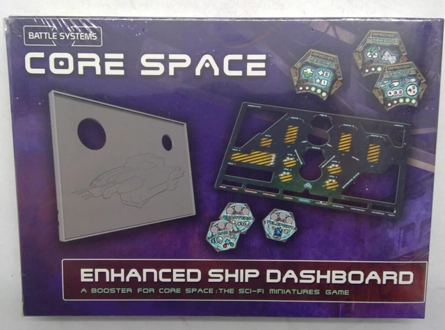 COEUR ESPACE AMÉLIORÉ Navire Tableau de Board GAME Expansion Tout Neuf ...