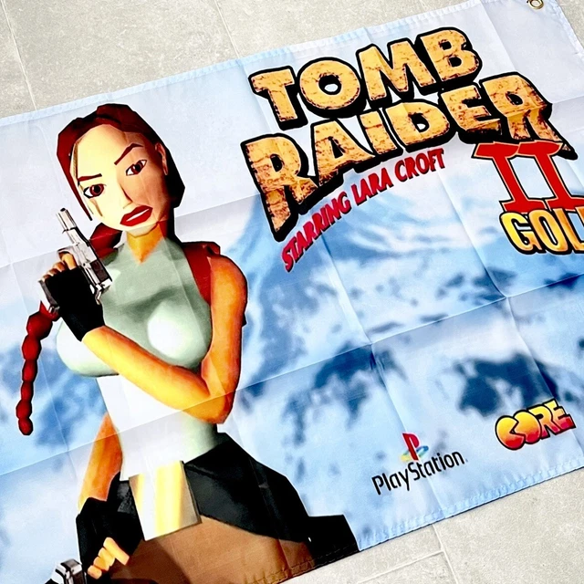 TOMB RAIDER II 2 Poster Video Game PS1 PC PS2 Rare Collectors Edition ...