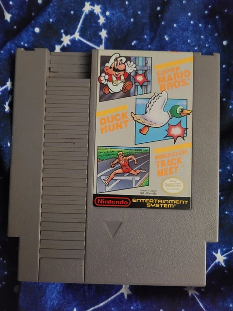 SUPER MARIO BROS. / Duck Hunt / World Class Track Meet (Nintendo NES ...