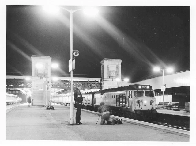 CLASS '50 DIESEL IN NETWORK SOUTH EAST LIVERY - EXETER ST DAVIDS c.1990 ...