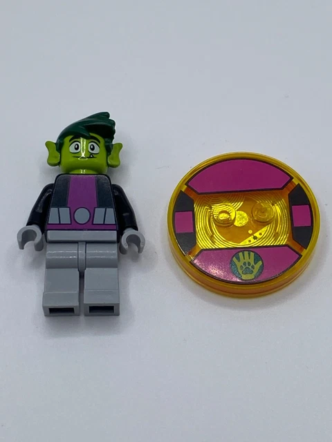 LEGO DIMENSIONS TEEN Titans Beast Boy Minifigure w/Game - Replacement ...