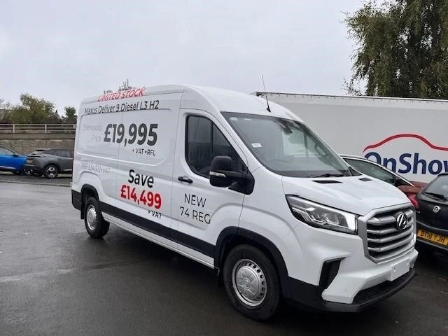 2024 MAXUS DELIVER 9 2.0 D20 150 High Roof Van PANEL VAN DIESEL Manual ...