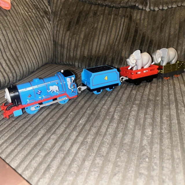 THOMAS TRACKMASTER REVOLUTION SODOR SAFARI ELEPHANT GORDON treno ...