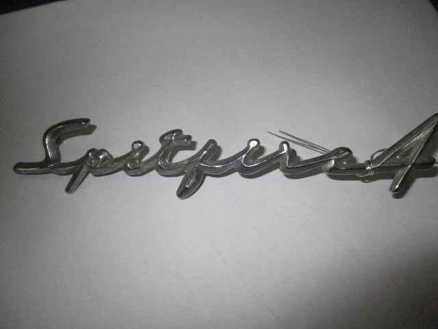 TRIUMPH SPITFIRE 4, MKI, MK2 boot trunk badge 613296 NOS $49.88 - PicClick