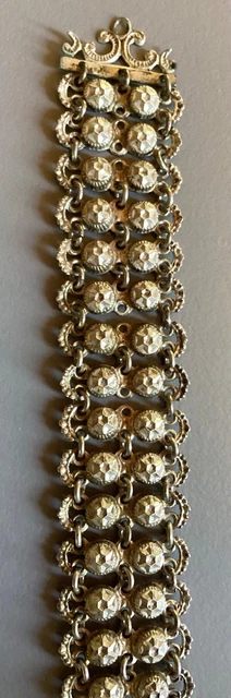 ANCIEN BIJOU EN argent 800, élément de châtelaine ou parure de vêtement ...