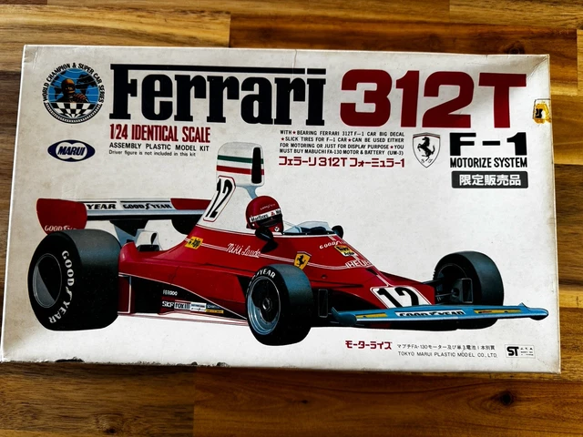 MARUI 1/24 FERRARI 312T F1 Motorized Model Kit (SEE NOTES) £25.00 ...