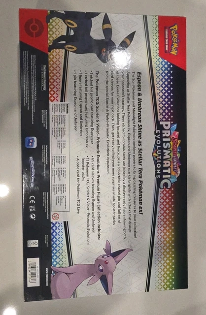 POKÉMON TCG PRISMATIC Evolutions Premium Collection New and Sealed Figurine $167.50 - PicClick CA