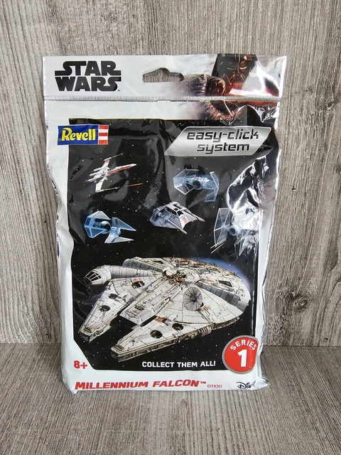 REVELL STAR WARS Easy Click System Millennium Falcon Model Kit Series 1 ...