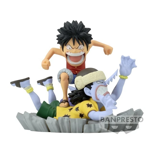 BANPRESTO ONE PIECE WFC Log Stories - Luffy vs Arlong Action figure EUR ...