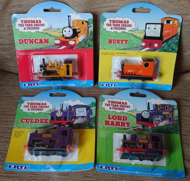 ERTL THOMAS THE Tank Engine and Friends narrow gauge locomotives x 4 ...