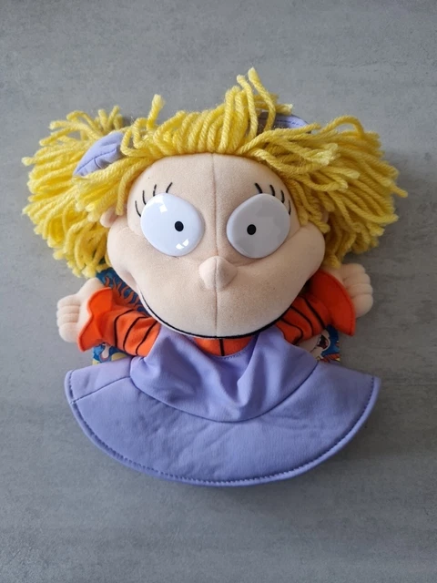 RUGRATS ANGELICA PLUSH/SOFT TOY HAND PUPPET From 1990 Retro Kids ...