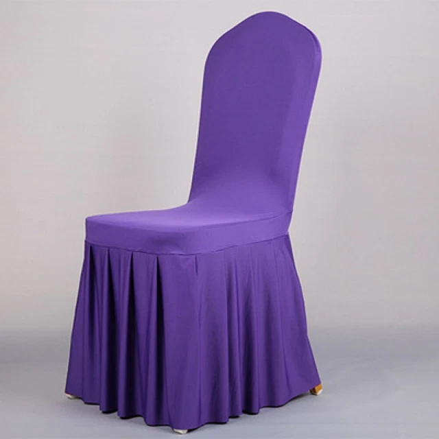 HOUSSE DE CHAISE en spandex extensible pour chaises à dossier haut ...