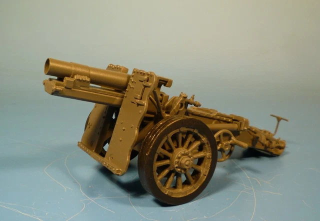 LINEOL / ELASTOLIN - Wehrmacht - metal - infantry gun - 7 cm series = 1 ...