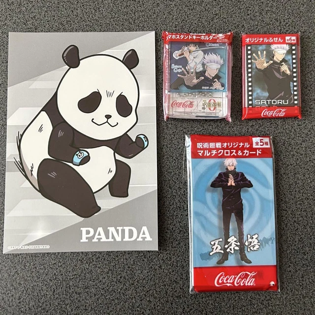 JUJUTSU KAISEN GOJO Satoru Panda Yuta Okkotsu 4-Piece Set $48.44 - PicClick