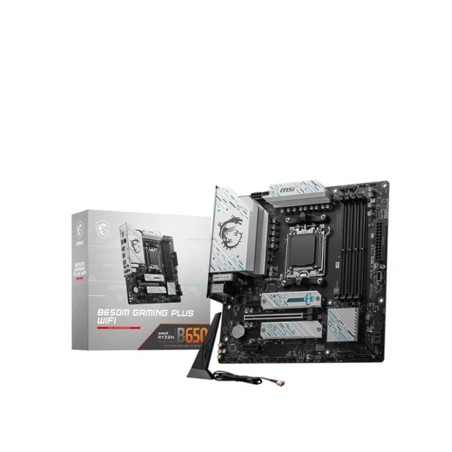 MAINBOARD, MSI, AMD B650, SAM5, Micro-ATX, Memory DDR5, Memory slots 4 ...