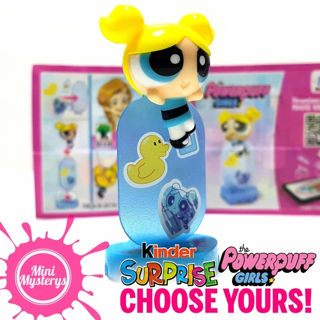 KINDER SURPRISE POWERPUFF Ragazze *SCEGLI IL TUO* Minifigure Torte ...