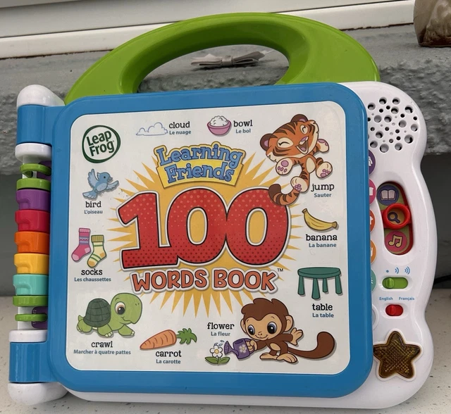 LEAPFROG LEARNING FRIENDS 100 Words Book Educational Toy - VGC £8.00 ...