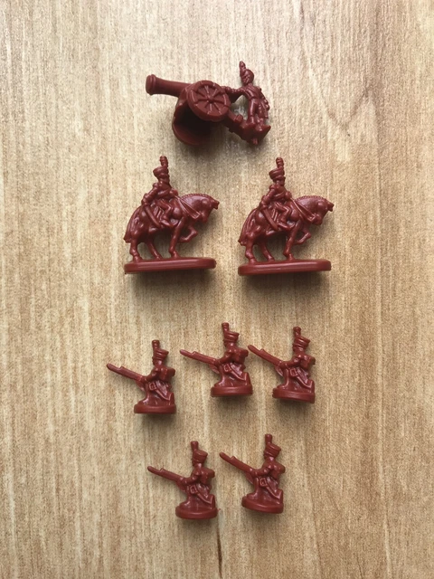 PARKER RISK BOARD Game - Red Artillery Cavalry Infantry - Conquest ...