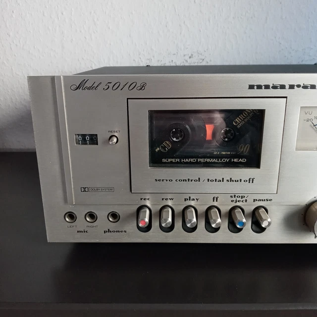 MARANTZ TAPEDECK 5010B Cassetten Deck Vintage Kassettenrecorder EUR 90 ...
