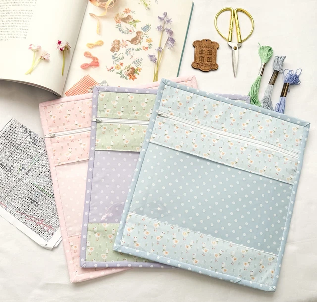 CROSS STITCH PROJECT Bag (green) £21.50 - PicClick UK