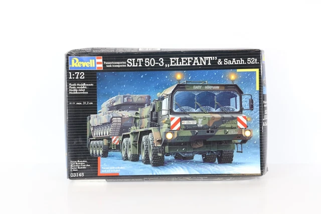 REVELL 1:35 03145 SLT 50-3 Elefant & SaAnh 52t Plastic Model Kit (02) £ ...