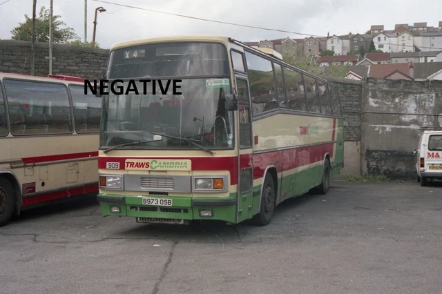 35MM BUS NEGATIVE Rhondda Traws Cambria Plaxton Paramount B973Osb Neg ...