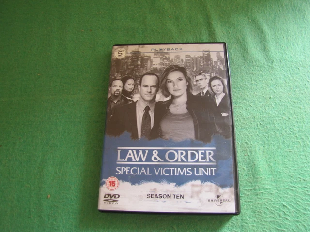 LAW & ORDER Special Victims Unit Season Ten DVD Boxset £15.00 - PicClick UK