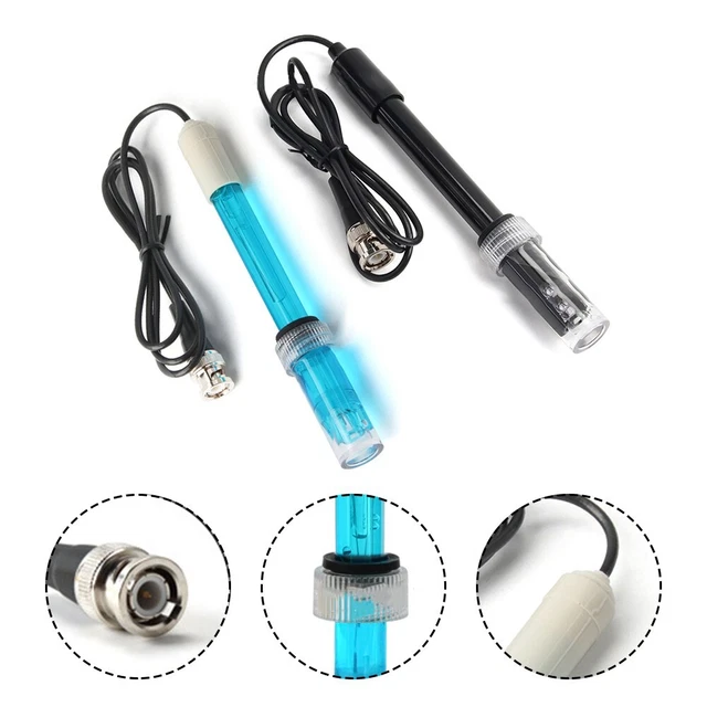 BNC COMPATIBLE PH Hydroponics Probe for For fish Tank Laboratory Sensor ...