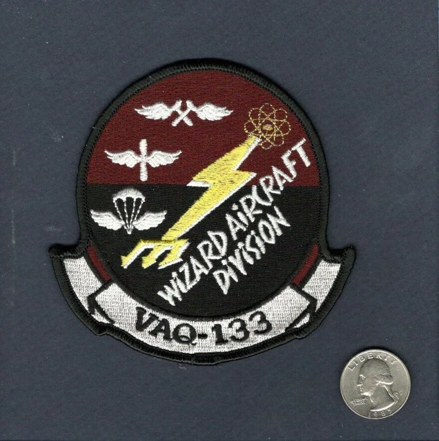 VAQ-133 WIZARDS AIRCRAFT Maintenance US NAVY Squadron Patch $12.40 ...