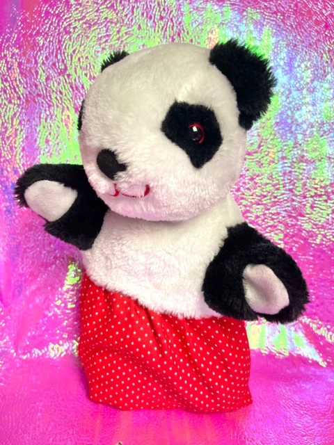 2022 TIVOLI SOOTY Soo Panda Hand Puppet Soft Plush Toy Doll Teddy Bear ...