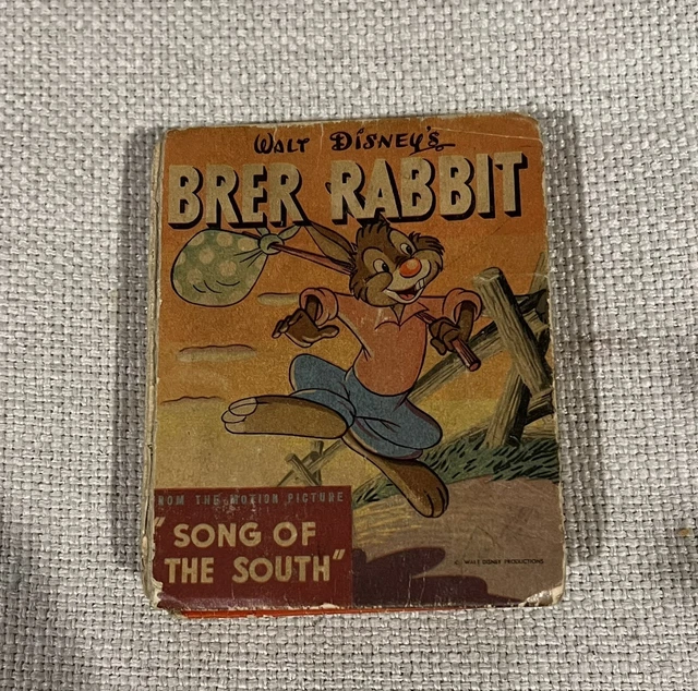 VTG WALT DISNEY’S Brer Rabbit Song Of The South Big Little Better ...