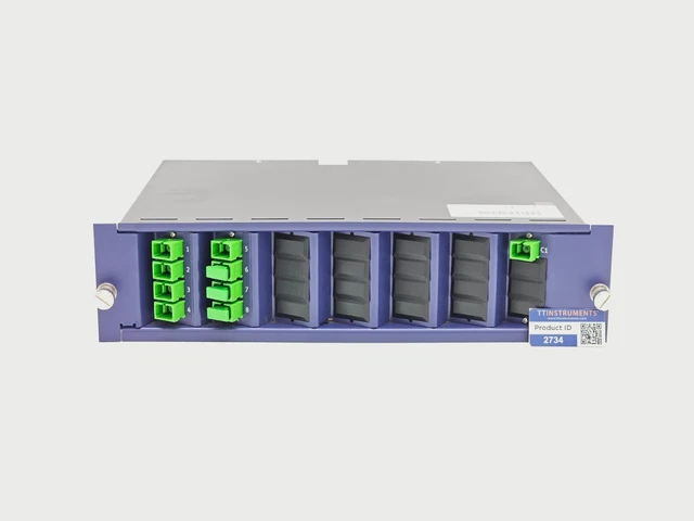 VIAVI JDSU OTAU 1x8 Optical Fiber Switch Plug-in Module for OTU 8000 £ ...