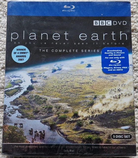 PLANET EARTH THE Complete Series Blu-Ray Boxset New & Sealed Bbc 5 Disc ...