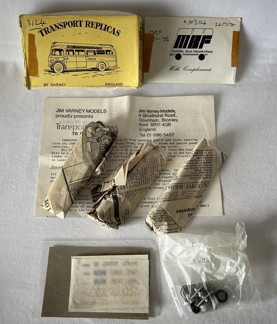 VINTAGE OO JIM VARNEY TRANSPORT REPLICAS TR SERIES GREEN LINE 7a COACH ...