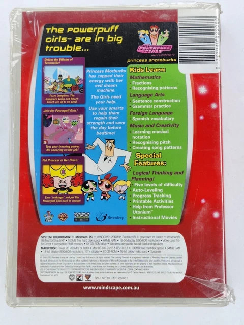 THE POWERPUFF GIRLS: Princess Snorebucks - Learning Challange #2 - CD ...