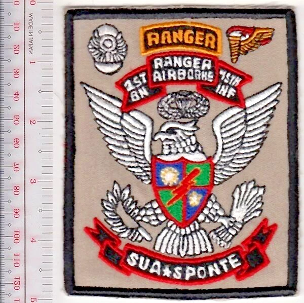 VIETNAM US ARMY Ranger 75th Infantry Regiment AbN 1st Battalion Sua ...
