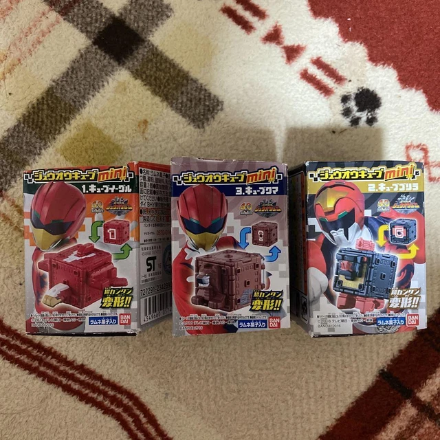 POWER RANGERS DOUBUTSU Sentai Zyuohger Zyuoh cube mini 3set minipla ...