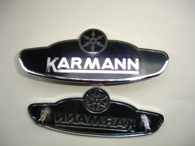VW SCHRIFTZUG KARMANN Ghia Käfer Cabrio Emblem original VW EUR 60,00 ...